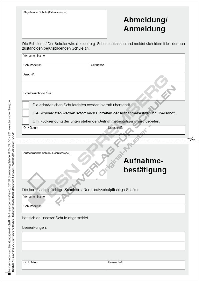 Bescheinigung Zur Meldung Als Asylsuchender – TUYMCH