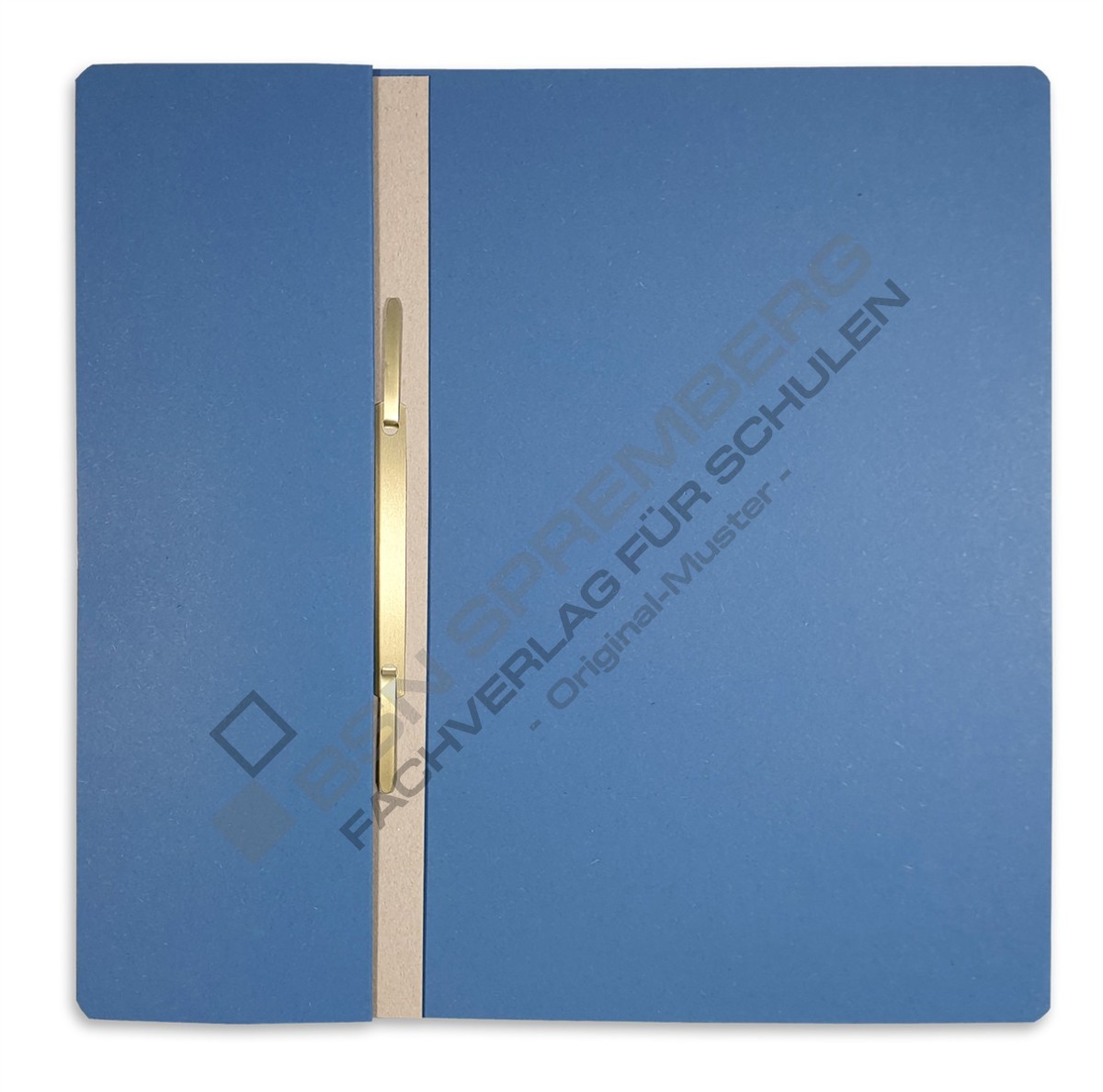 Ösenhefter mit halbem Vorderdeckel, blauer Karton - BSN SPREMBERG - F