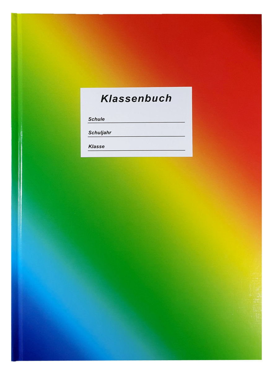 Klassenbuch für 1 Schuljahr, Stundenberichte von Montag bis Freitag 1